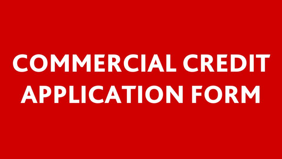 Commercial Credit Application | Lake Country Co-op